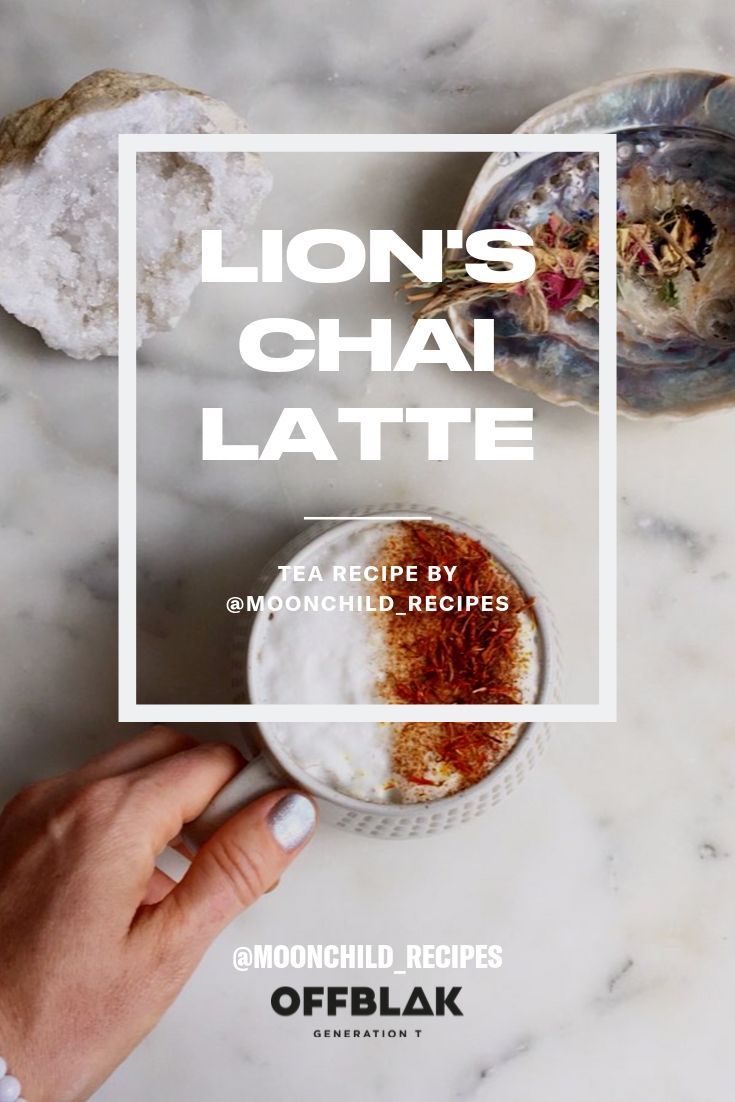 LION'S CHAI LATTE – OFFBLAK